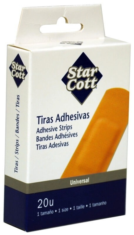 Comprar Star Cott Tiritas Adhesivas 20U | PoliChollo.com – PoliChollo ...